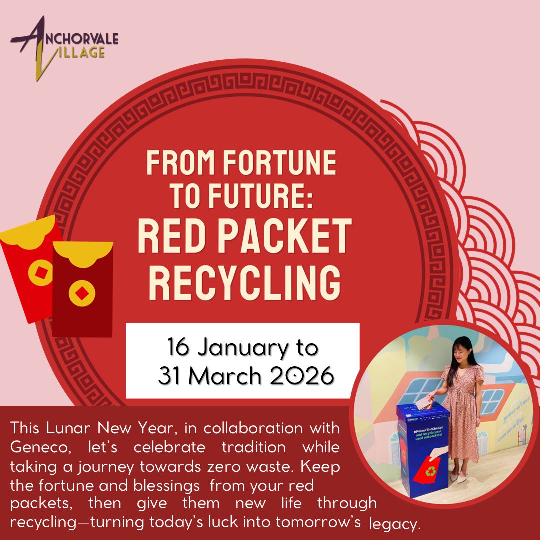 Anchorvale Village LNY Red Packet Recycling Program | Anchorvale ...